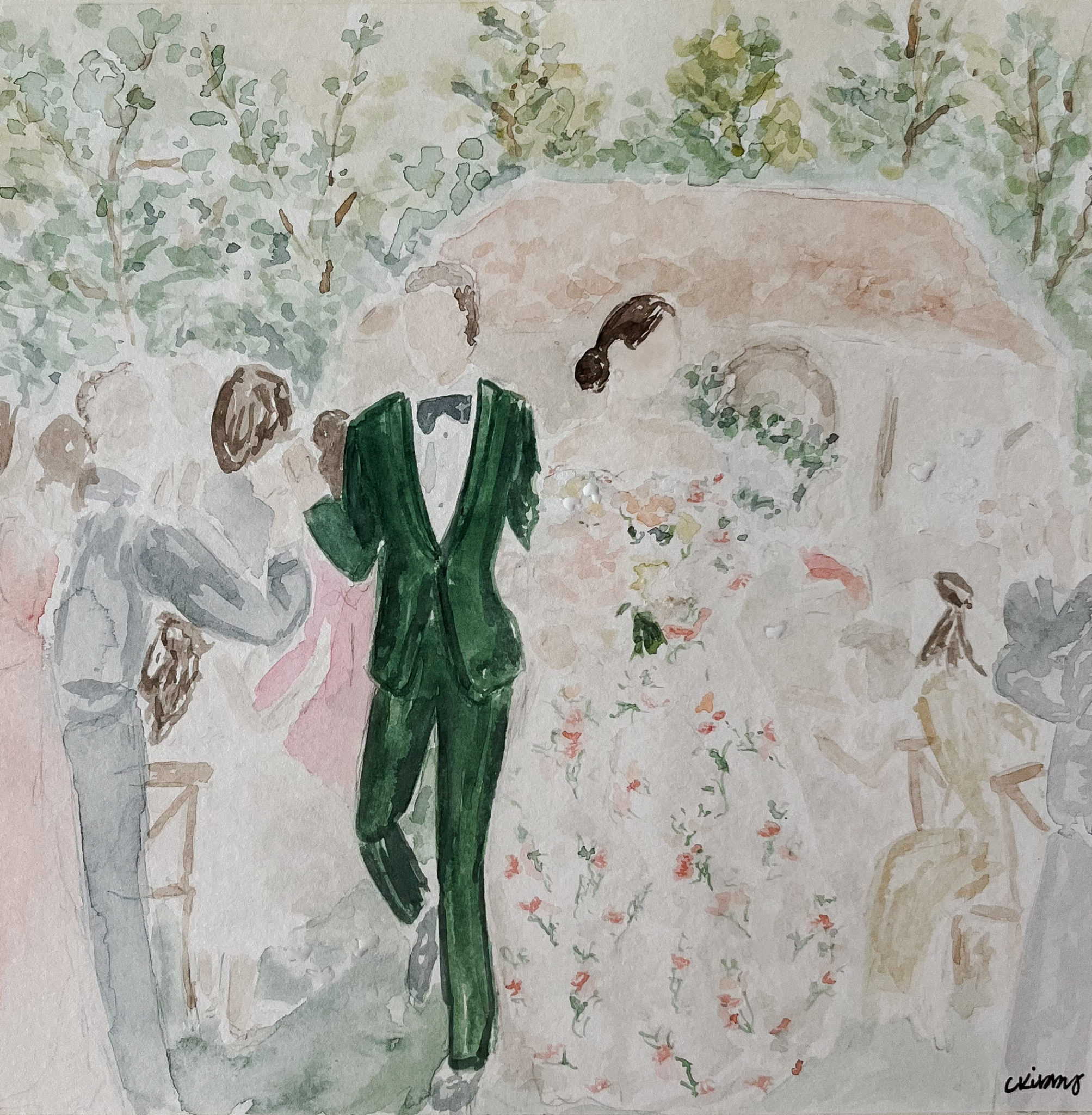 Picasso, the Million Dollar Napkin, and Live Event Painting